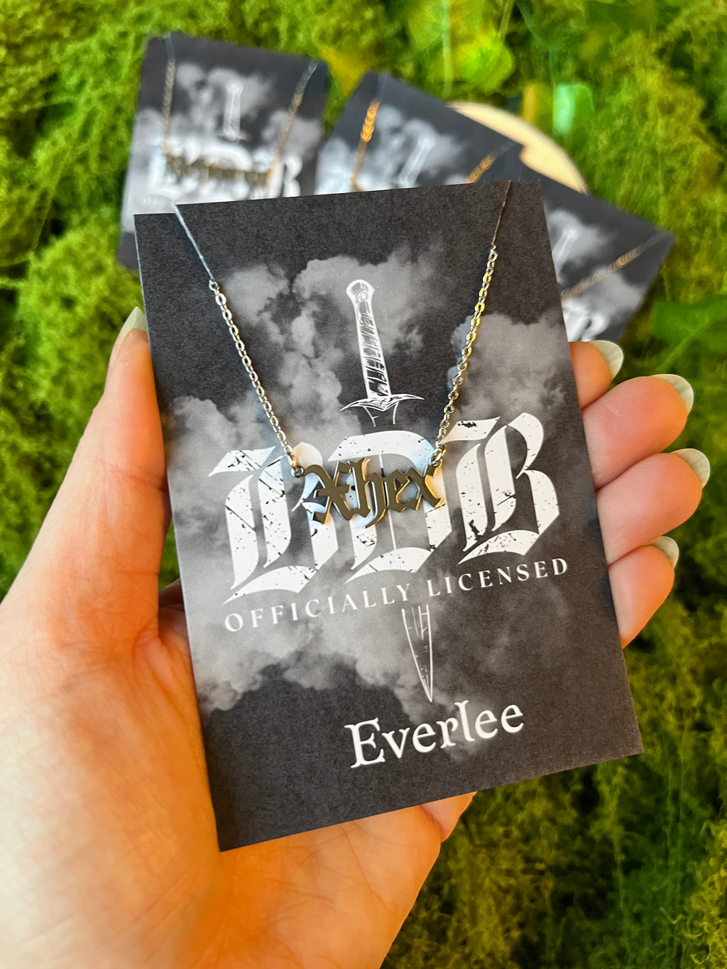 Black Dagger Brotherhood Name Necklace | Official J.R. Ward Licensed ...