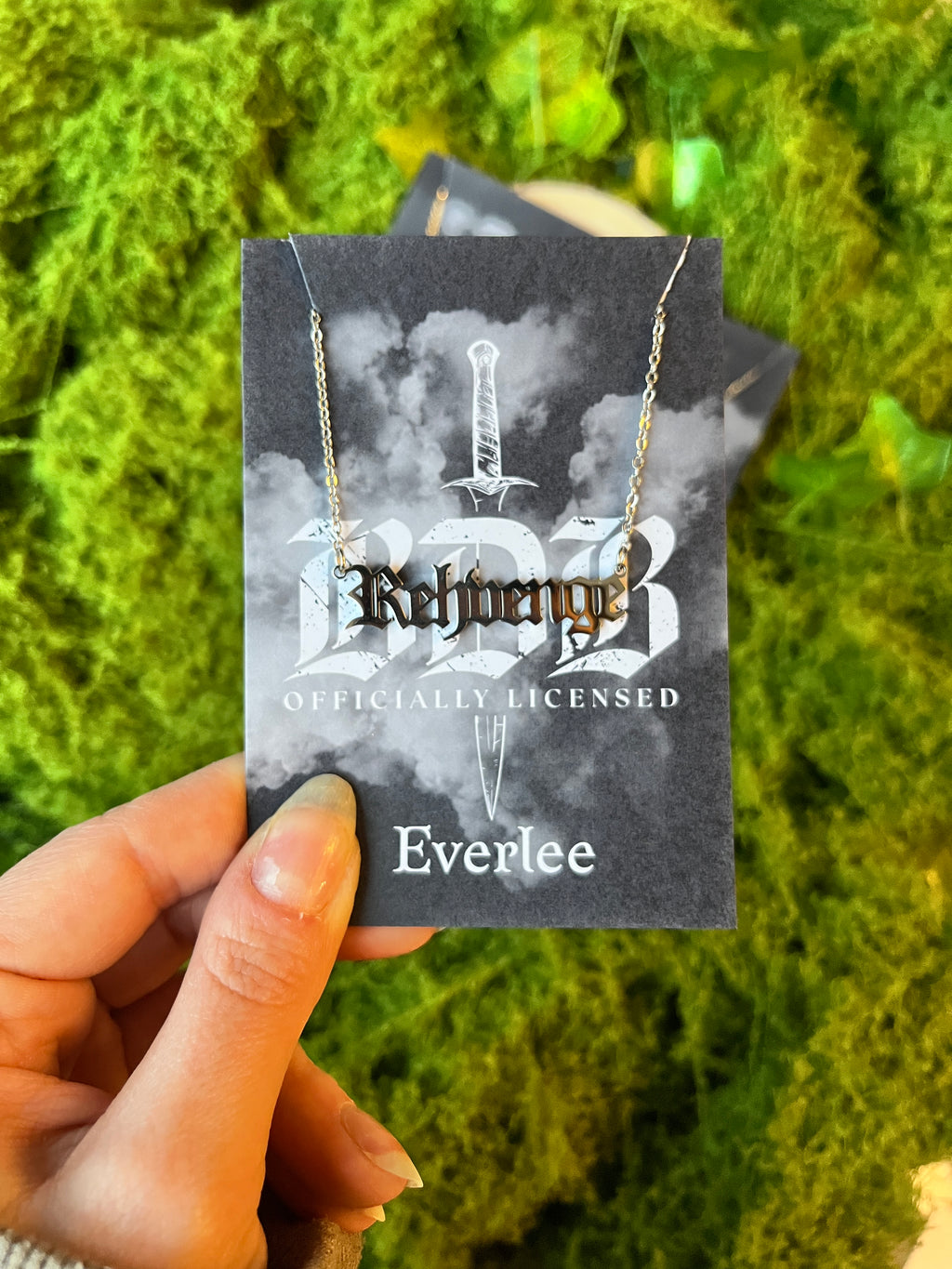 Black Dagger Brotherhood Name Necklace | Official J.R. Ward Licensed ...