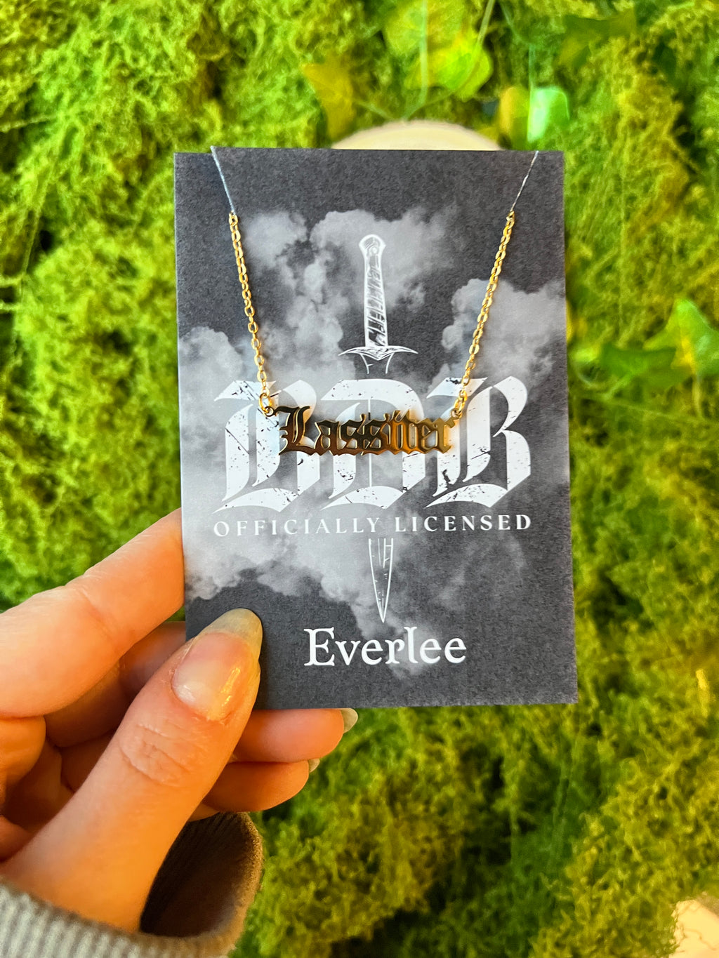 Black Dagger Brotherhood Name Necklace | Official J.R. Ward Licensed ...